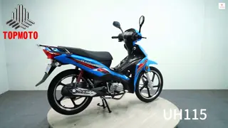 blue underbone race bike 3.9l tank 1910mm air cooled single cylinder motorcycles