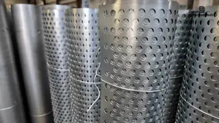 hexagonal hole decorative perforated metal sheet custom thickness  0.5mm-3mm