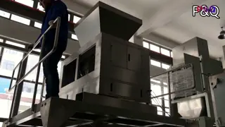 oem vertical form fill seal packaging equipment rice bagging filling machine 5kg
