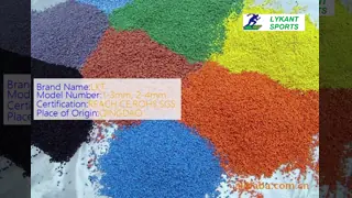 1mm - 4mm crumb rubber pellets shock absorption rubber crumb granules