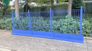 construction blue edge protection barrier 1.5m-2.5m fencing