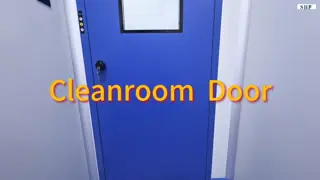 customized color stainless steel door for hospital lab pharmaceutical clean room door