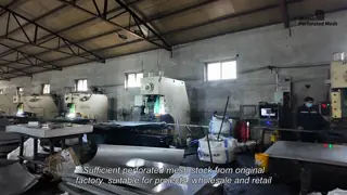 galvanized perforated metal rollmesh coil 1m×20m cuttable for use