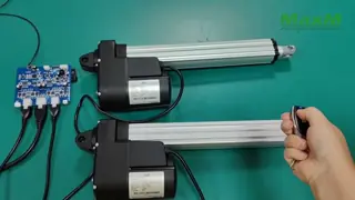 1800 lbs electric linear actuator 12v ip69k pressure wash proof for heavy construction