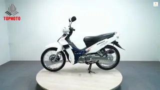 zf110-10 107cc air-cooled underbone motorcycle with 4-speed automatic clutch and dual start system