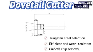 dovetail milling cutter end mill groove slot 48 60 90 degree carbide m2 hss m35 pm material