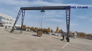 customized lifting mechanism rubber tyre container gantry crane 10 ton 20 ton 40 ton 60 ton