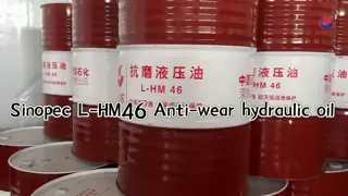sinopec anti-rust and anti-corrosion anti-wear hydraulic oil great wall lubricant