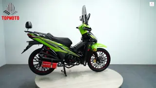 lightweight underbone motorcycle 770mm seat height 140mm urban commuting