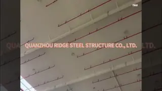 industrial long-span steel buildings custom pre-engineered structural frames