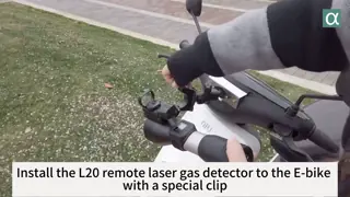 ip68 150m remote laser methane natural gas pipeline leak detection