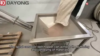vibrating hopper inclined screw feeder 135mm dia auger feeding machine