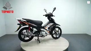 107cc engine underbone motorcycle with 4-speed semi-automatic transmission and 150kg load capacity