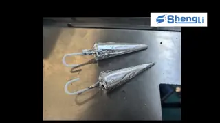 high-speed 100 pieces/minute aluminum foil packaging machine for umbrella-shaped chocolates