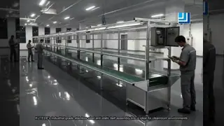 industrial-grade stainless steel anti-static belt assembly line (cleanroom type)