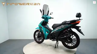 yipower e cooper electric underbone motorcycle with 6kw peak power 84 km/h max speed