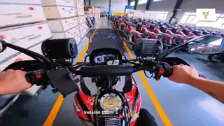 red black street dirt bike riding motorcycle 271.3cc off road machine