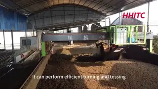 lightweight fertilizer manufacturing machine compost turner