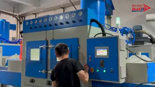 high speed automatic sandblasting machine for sheets glass sandblasting