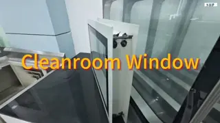 hollow glass magnesium sandwich panel windows for clean room/laboratories/electronics
