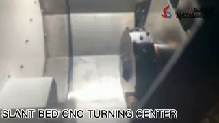 30 degrees slant bed cnc turning centre tck4645y high speed lathe machine