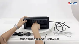 pop up meeting table power outlet 20w ukca certified