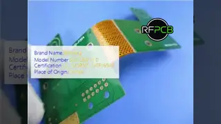 4 layer 1.6mm rigid flexible pcb for portable sound systems