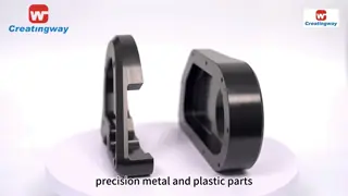 custom cnc machined parts with ±0.01mm tolerance and multi-material capability using 5-axis machinin