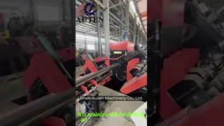 4 character groups versatile cnc angle steel drilling machine line 18 characters per group