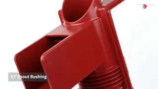 high voltage 40.5kv / 36kv cast resin insulator contact box ( spout )apg technique