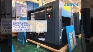 8-10bar air-cooled vsd oil-free screw air compressor industrial air compressor