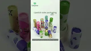 customizable push up recycled cardboard lipstick tubes kraft paper tube for cosmetics