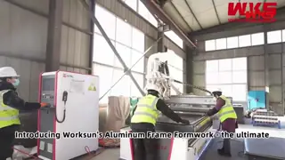 powder coated aluminium column formwork customized adjustable column shuttering lightweight