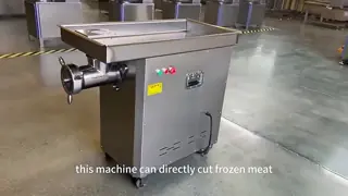 high efficiency meat grinding machine industrial meat processor 200-500kg/h