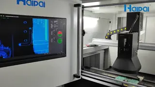 high accuracy conformal coating aoi inspection machine ±0.02mm precision