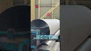 large diameter stainless steel round tube welded round pipe hollow cylindrical product
