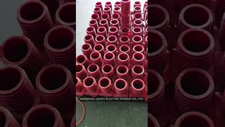 electrical swicthgear cast resin insulator , insulated wall through bushing