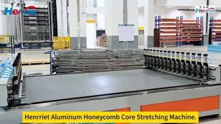 220v honeycomb panel production line automatic honeycomb core stretching machine