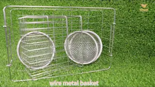 high load-bearing capacity wire basket suitable for kitchen storage