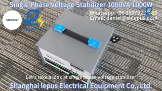 single phase ac automatic voltage regulator / stabilizer 1000va 220v