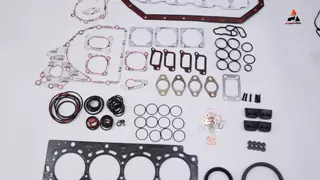 vlv d4d oe 02931738 11716555 10191 asbestos engine overhaul gasket kit for vlv ec140b excavator