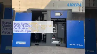 75kw variable speed screw compressor industrial screw type air compressor