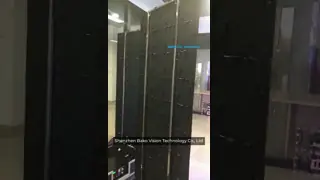 foldable modules flexible led display smd 3528 for space / transportation saving
