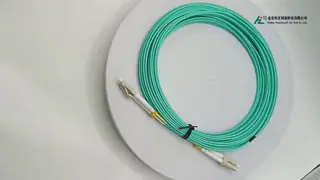 low insertion loss lc/upc-lc/upc om3 fiber patch cable lcupc-lcupcom3(150)-dx-2.0mm-10m-lszh