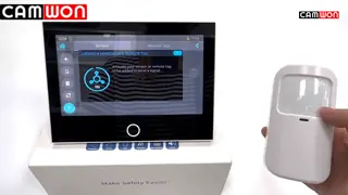 7 inch touch screen wifi home alarm system app control wireless home security kit