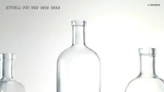 1000ml large vodka glass bottle for premium spirits packaging  cystal white with cork top 750g cy-10