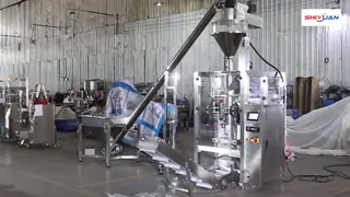 stainless steel 1kg automatic packing machine 3kw wheat flour packaging machine