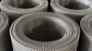 high temperature resistant chain metal stainless steel flat wire mesh conveyor belt