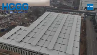 multi-story pre-engineered steel structure factory integrate workshop warehouse and office
