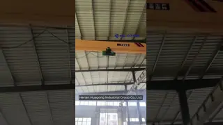 double girder overhead bridge crane with qc type magnet and 1 ton to 50 ton lifting capacity